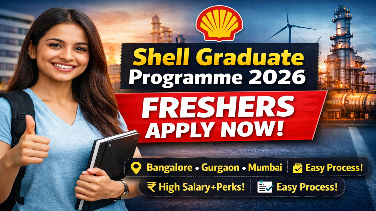 Shell Graduate Programme 2026 India | Easy Apply Now